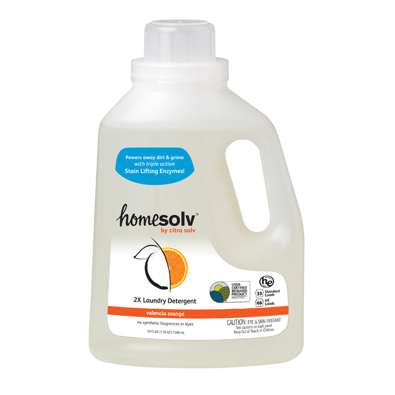 Home Solv 2X Liquid Laundry Detergent - Powerful Eco-Friendly – Citra Solv